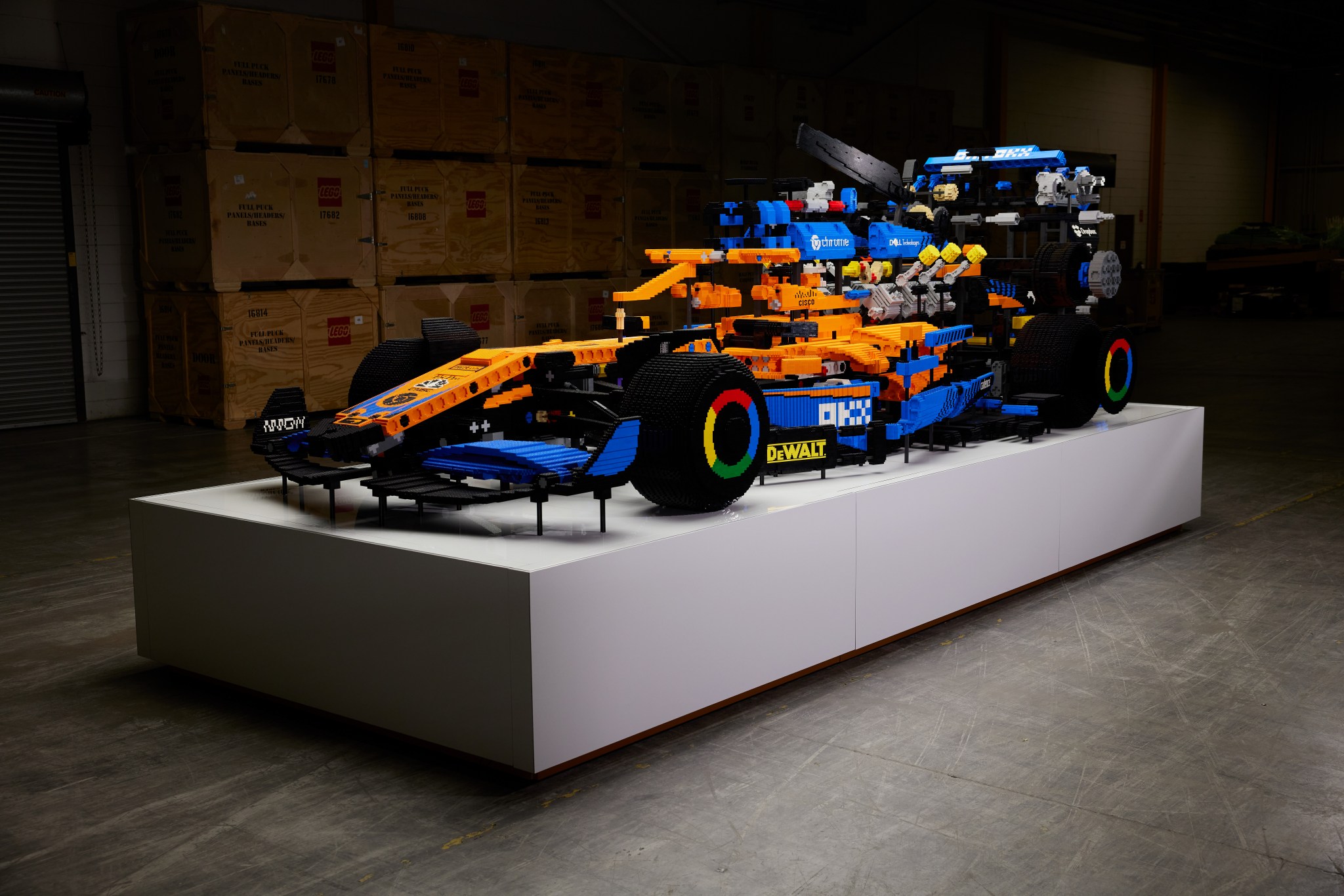 Formula 1 Exhibition in Toronto adds life-size Lego race car – Empty Tank