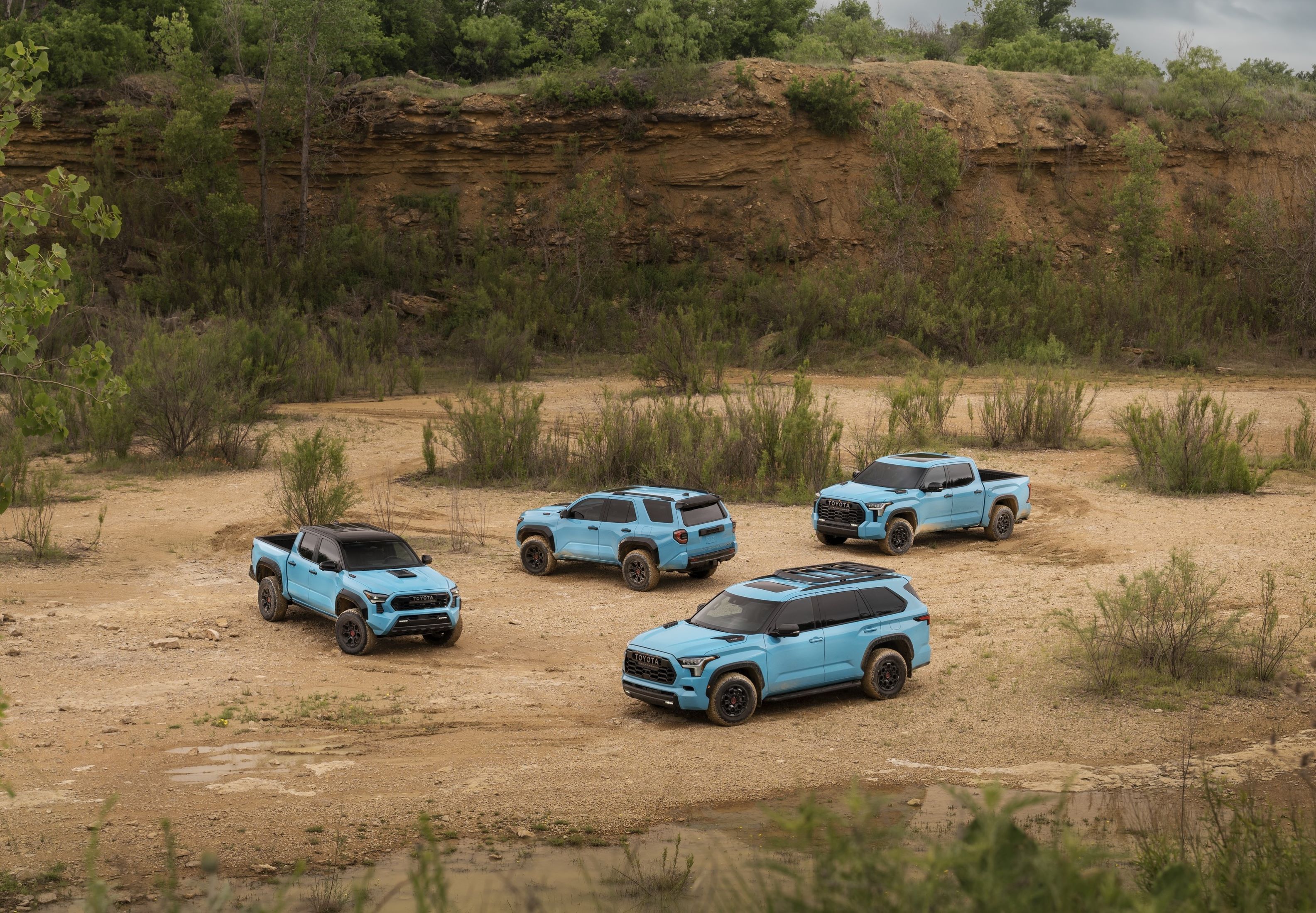 Toyota introduces new shade of blue for TRD Pro vehicles – Empty Tank