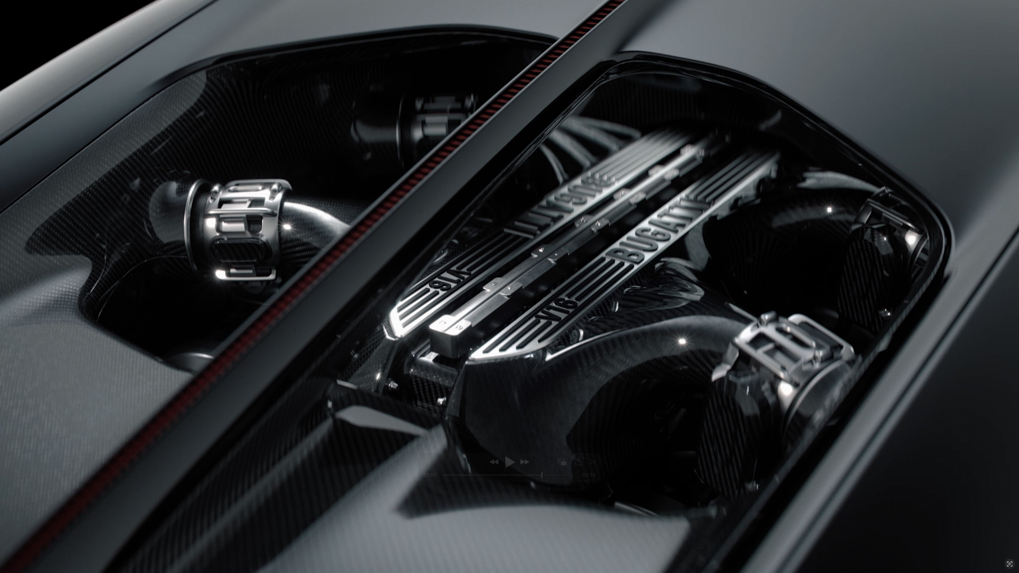 Bugatti celebrates its V16 engine with YouTube video – Empty Tank